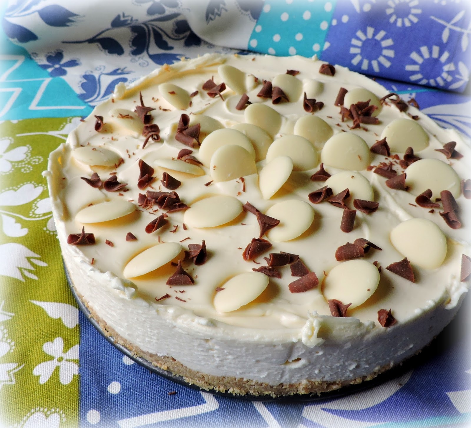 White Chocolate Cheesecake | The English Kitchen