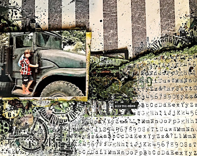 13 arts: "Félix" Layout by Christine