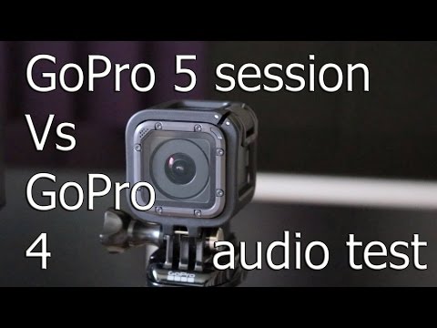 Stacey Douglas: demo of the GoPro 5 Session vs GoPro 4 audio test