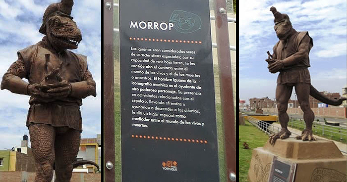 El "Hombre Iguana" o Morrop de los Mochica en Perú ¿la representación ...
