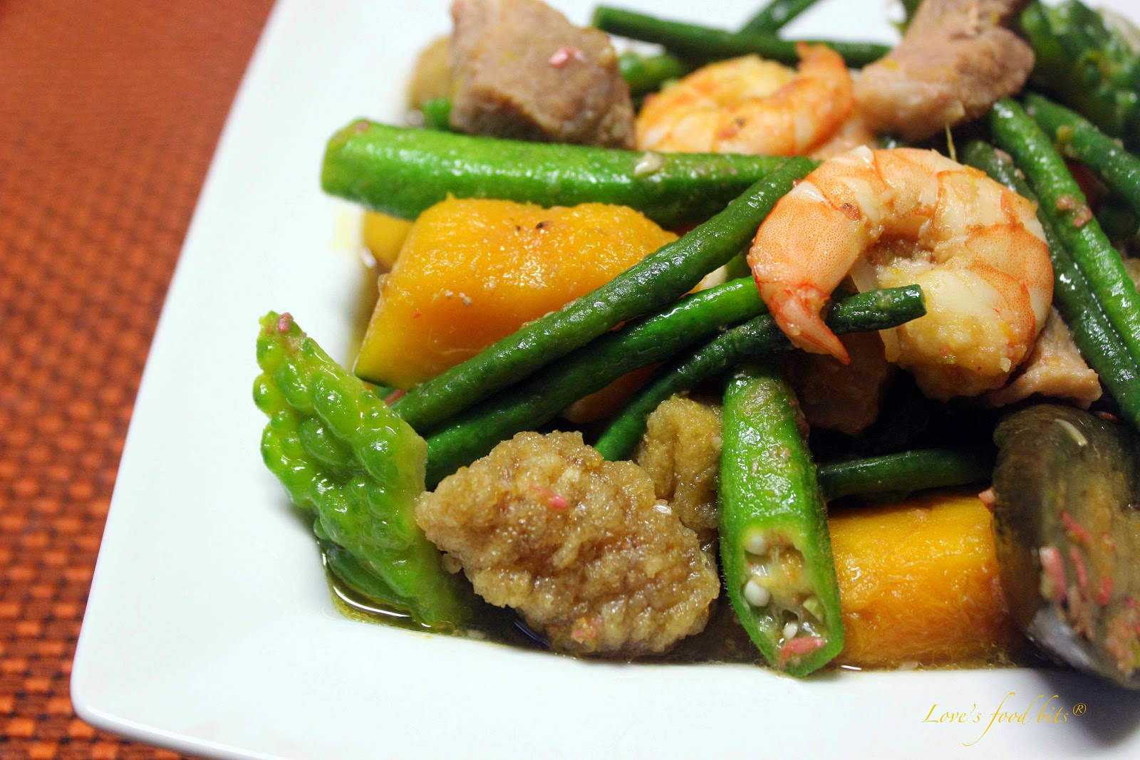 Love's Food Bits: Pinakbet Tagalog