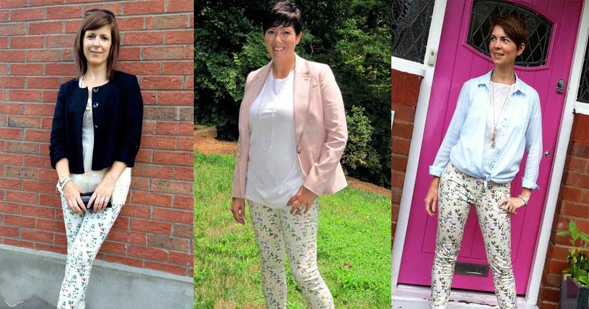 Primark Floral Jeans - joint blog post with Poppy's Style & Style Guile ...