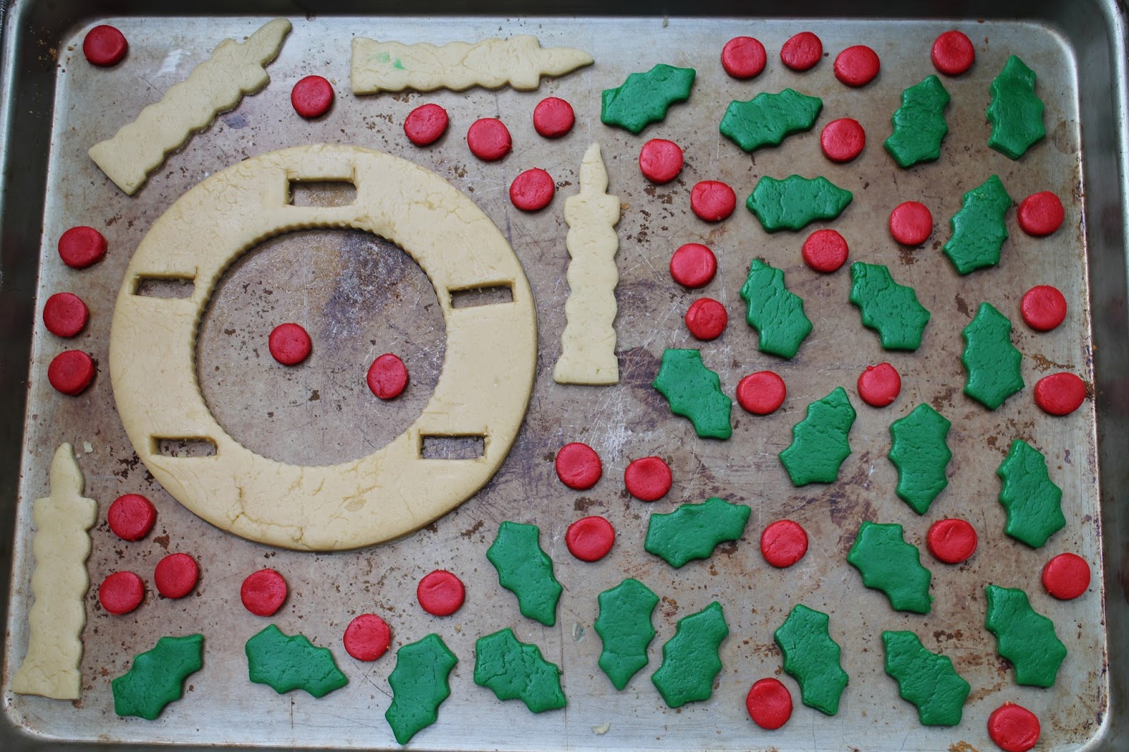 Advent wreath Cookie — The Cookie Couture