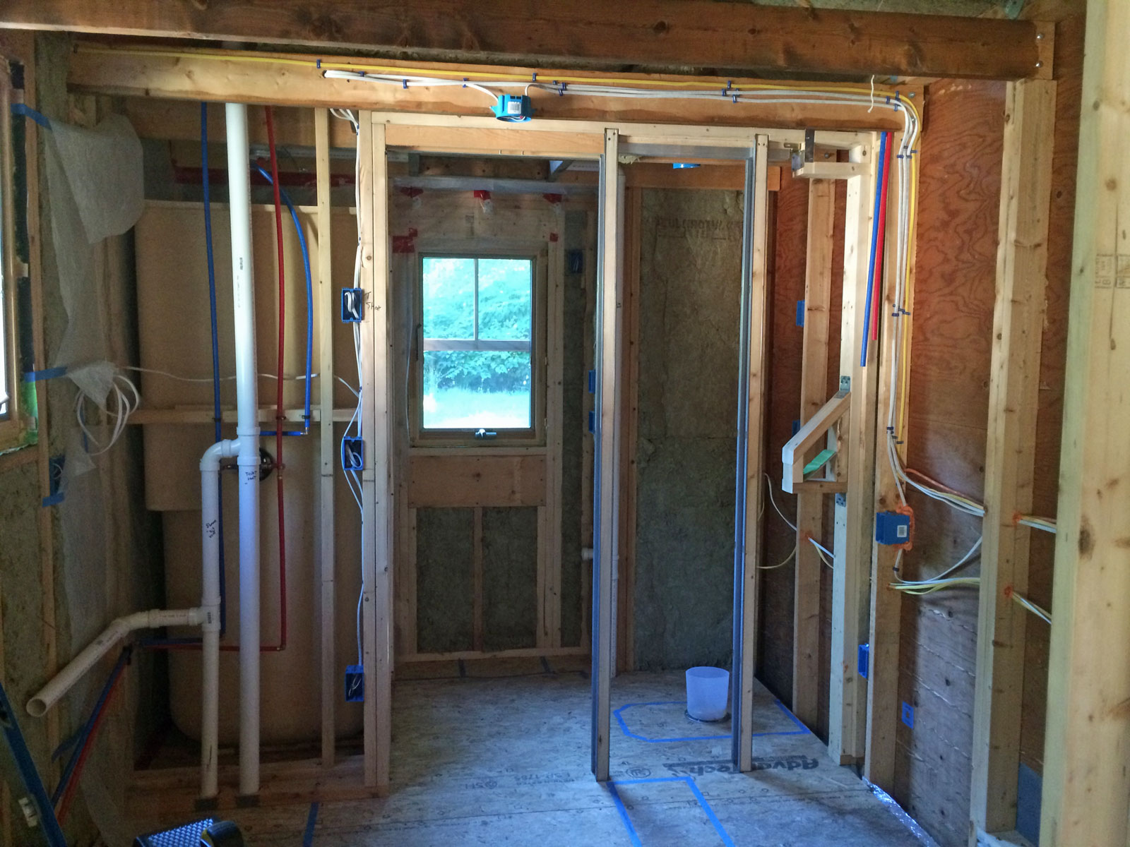 RiverEdge: Pocket Door Wall Done!