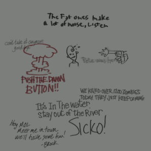 BACKGROUND PIXELS: Left 4 Dead Graffiti