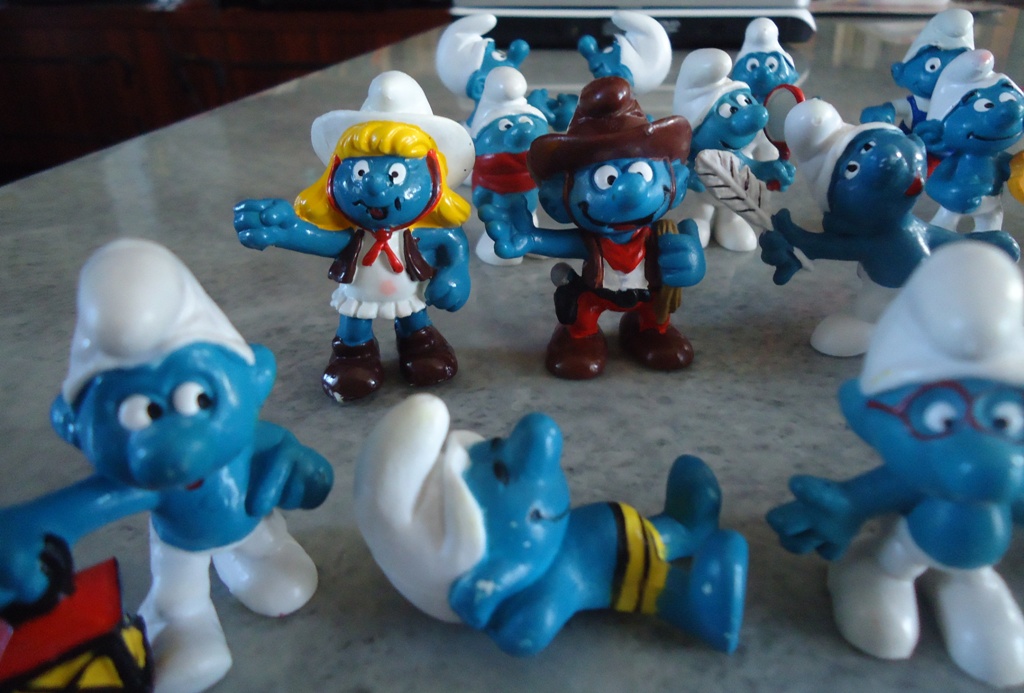 Vintage Smurf Figures: My Personal Smurf Figures Collection 2