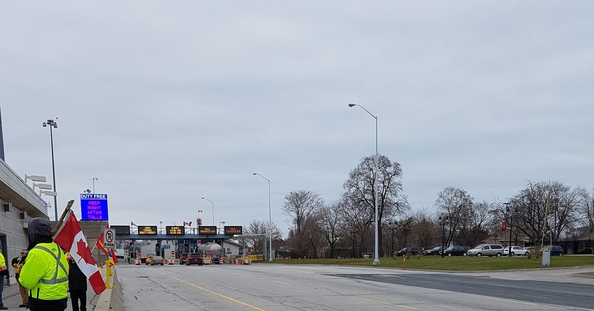 TecumsehCityBlog: Blue Water Bridge Strike Ongoing