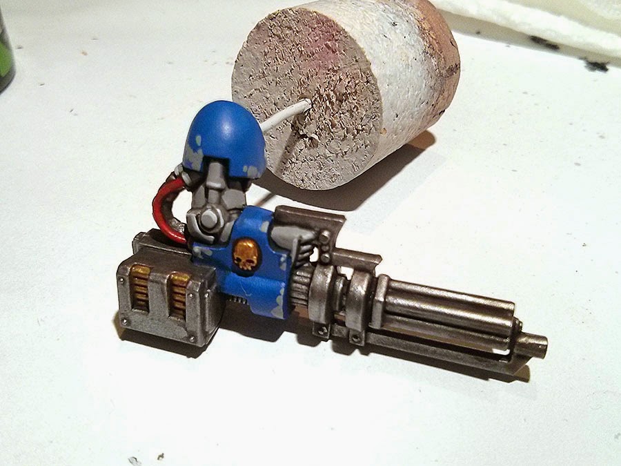 The Hammer of Wrath: WIP: Terminator assault cannon complete