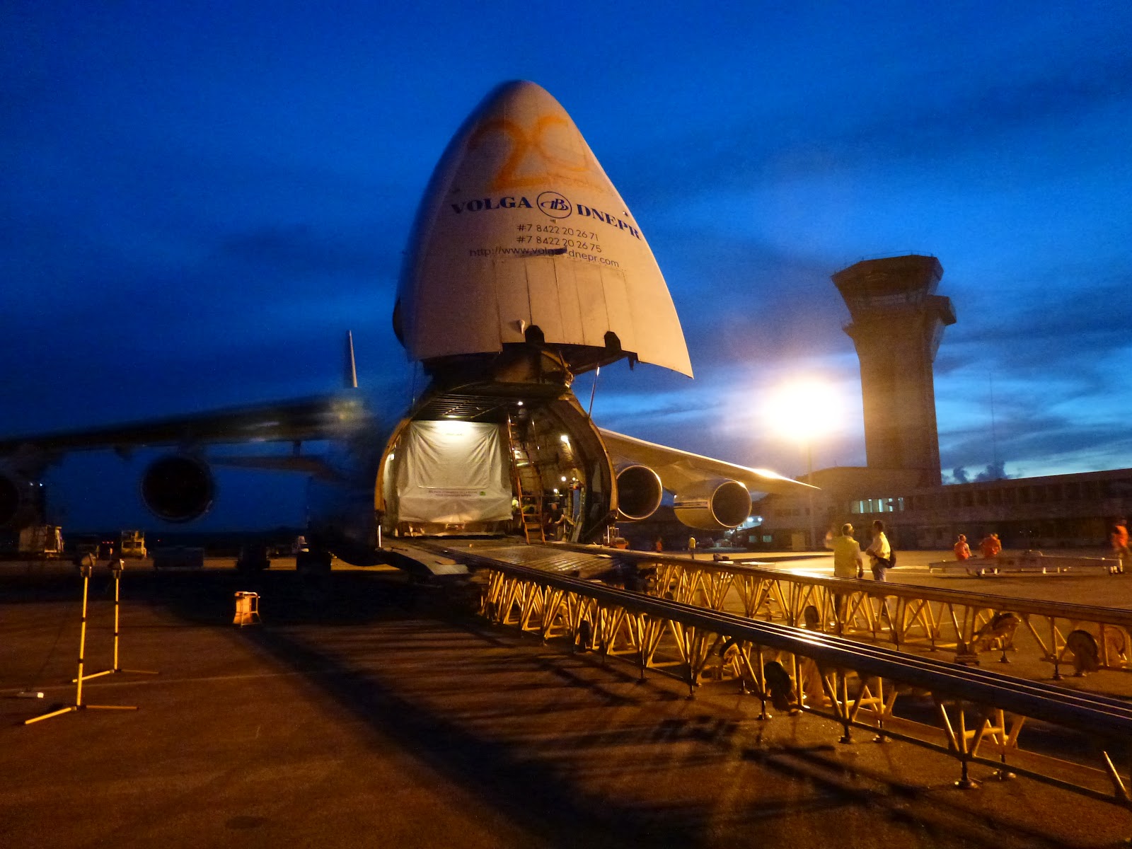 MSG-3 Launch Campaign: 04/08/2012 - 04/15/2012