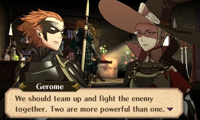 Fire Emblem Ramblings: Fire Emblem Awakening- Barracks Gerome and Laurent