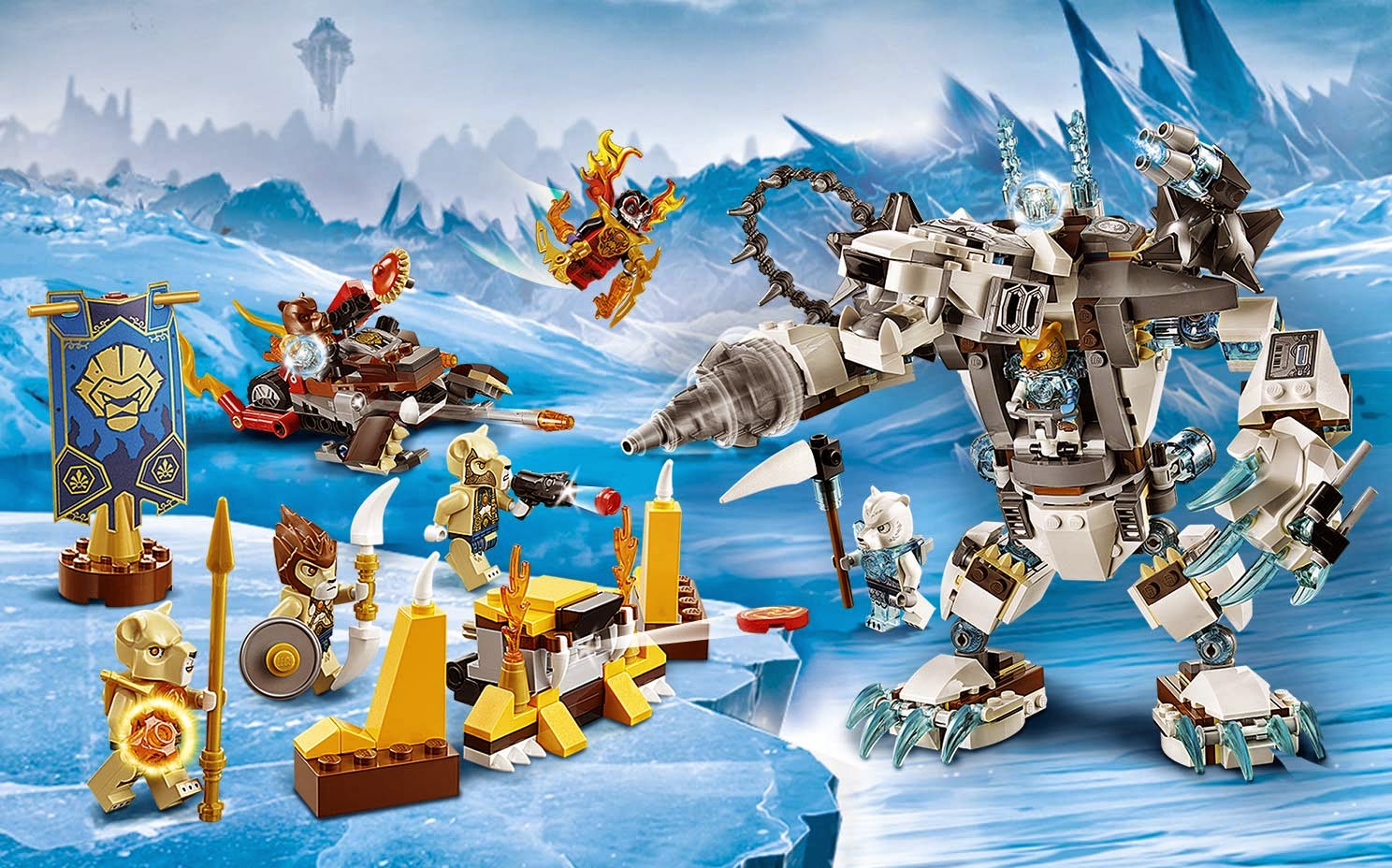 The Lego King: Lego Legends of Chima Lion Tribe Pack, Crocodile Tribe ...