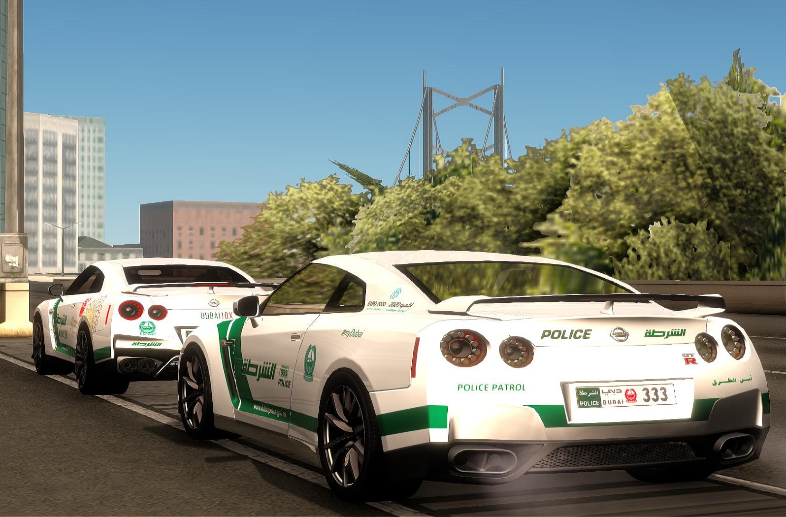 POPO-SPOT: Nissan Skyline GT-R R35 Dubai Police