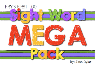 Jennifer Oyler: Sight Word Mega Pack!