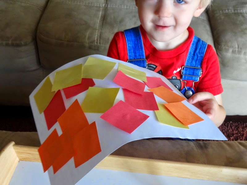 Mom's Tot School: Squares