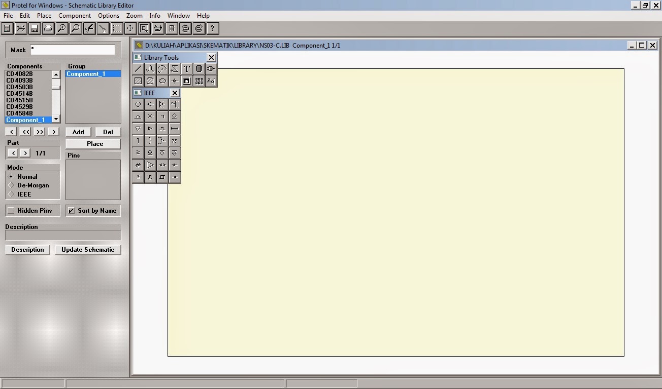 Materi 3 : Menggambar IC Menggunakan Protel Schematic Editor ~ Welcome ...
