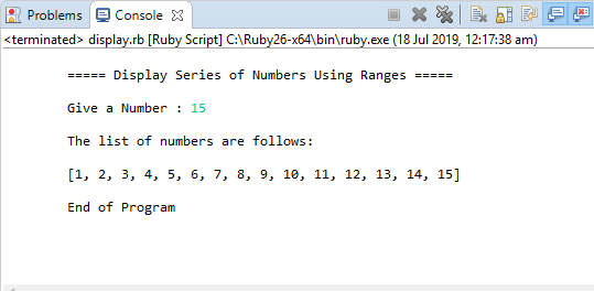 Free Programming Source Codes and Computer Programming Tutorials: Display Series of Numbers ...