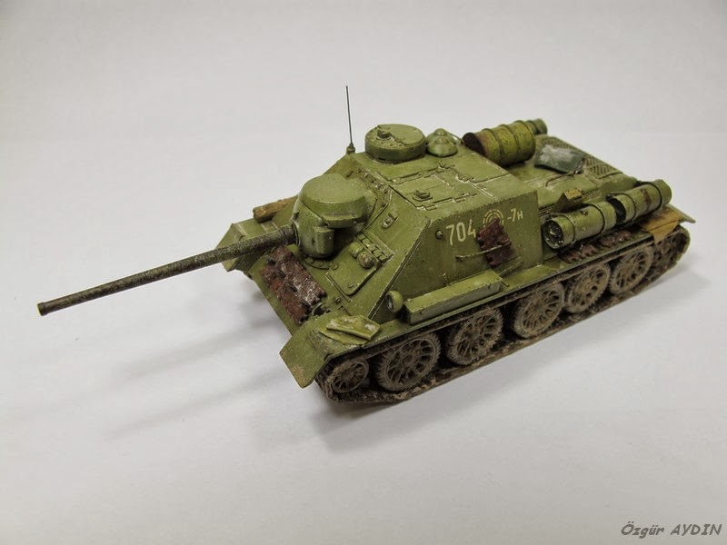 Military Modelling: UM Model (335) SU-85M COMPLETED