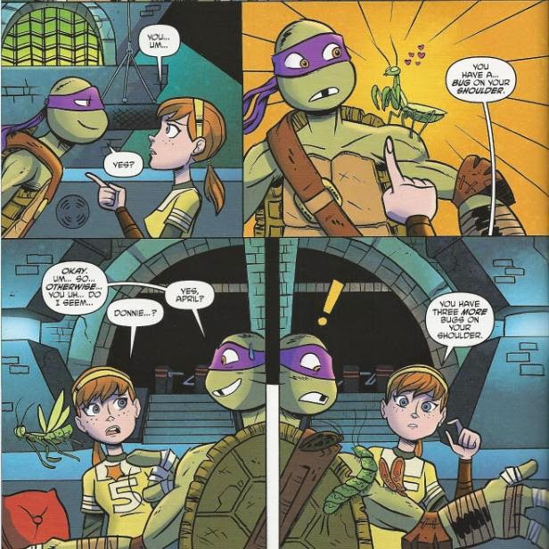 Donnie And April Comic