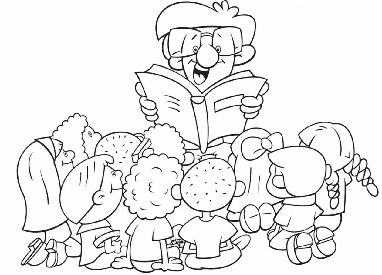 13 LINDOS DESENHOS PARA COLORIR DIA DO LIVRO INFANTIL ~ Portal da Atividade