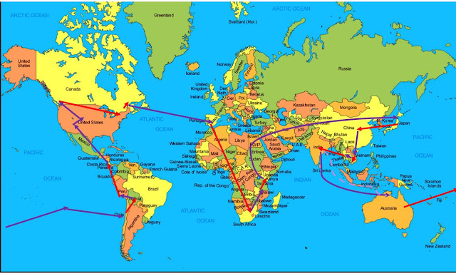 Viajando por viajar: Nuestra Vuelta al mundo: iniciamos la cuenta atrás