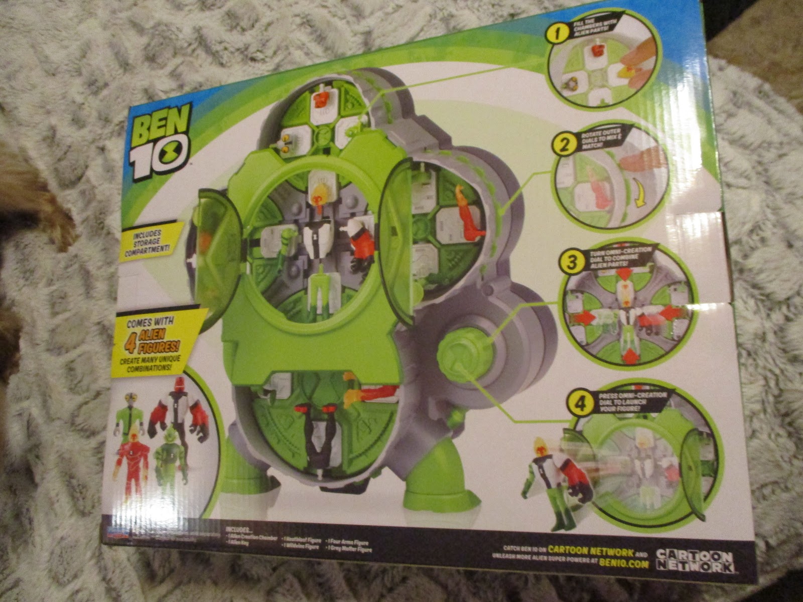 Missy's Product Reviews : Ben 10 Alien Creation Chamber Holiday Gift ...