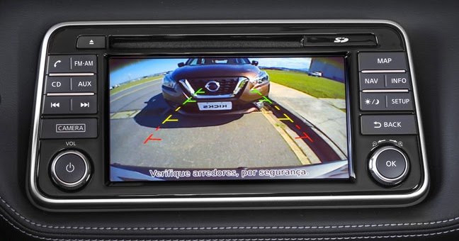 Nissan divulga sua câmera de ré com o Kicks de vidros fechados