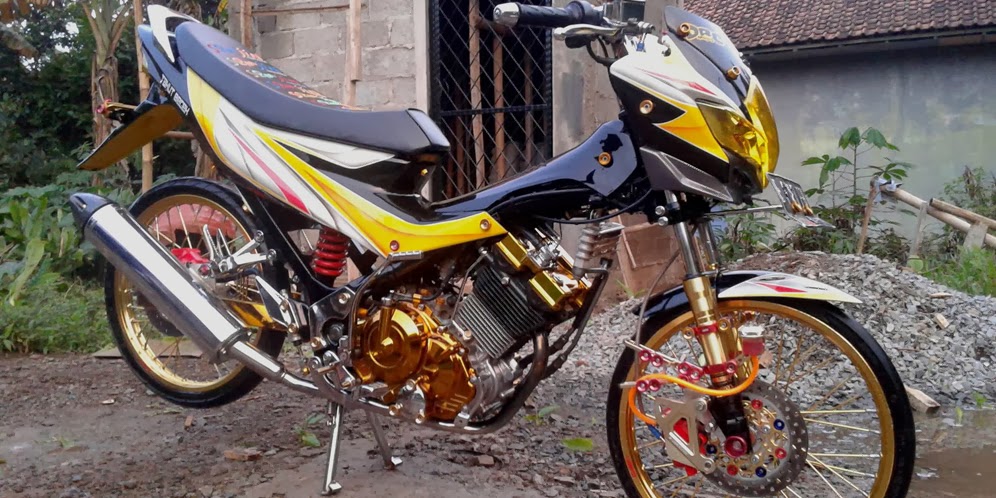 MOTOR KEREN: Modifikasi Satria F150 Streetracing
