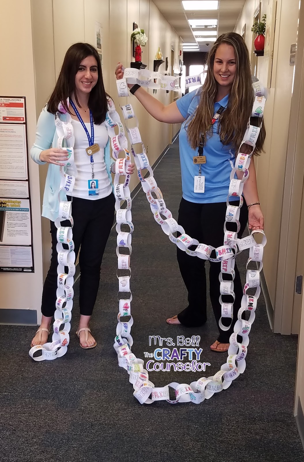 Friendship Chain (Kinder, Round 2) - Mrs. Bell The Crafty Counselor