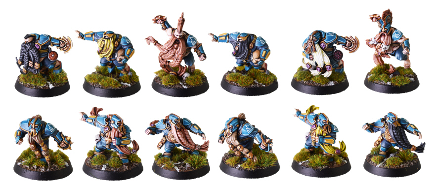 Jay's Wargaming Madness: Blood Bowl - Dwarf Team