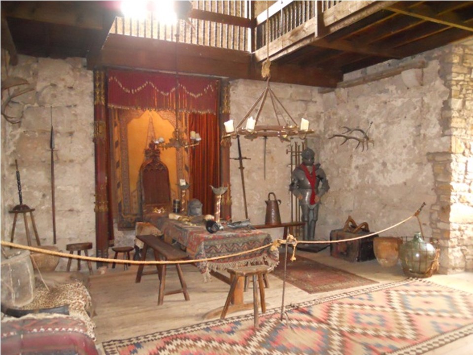 The Amazing Traveling Couch. : A Look Inside Chillingham Castle ...