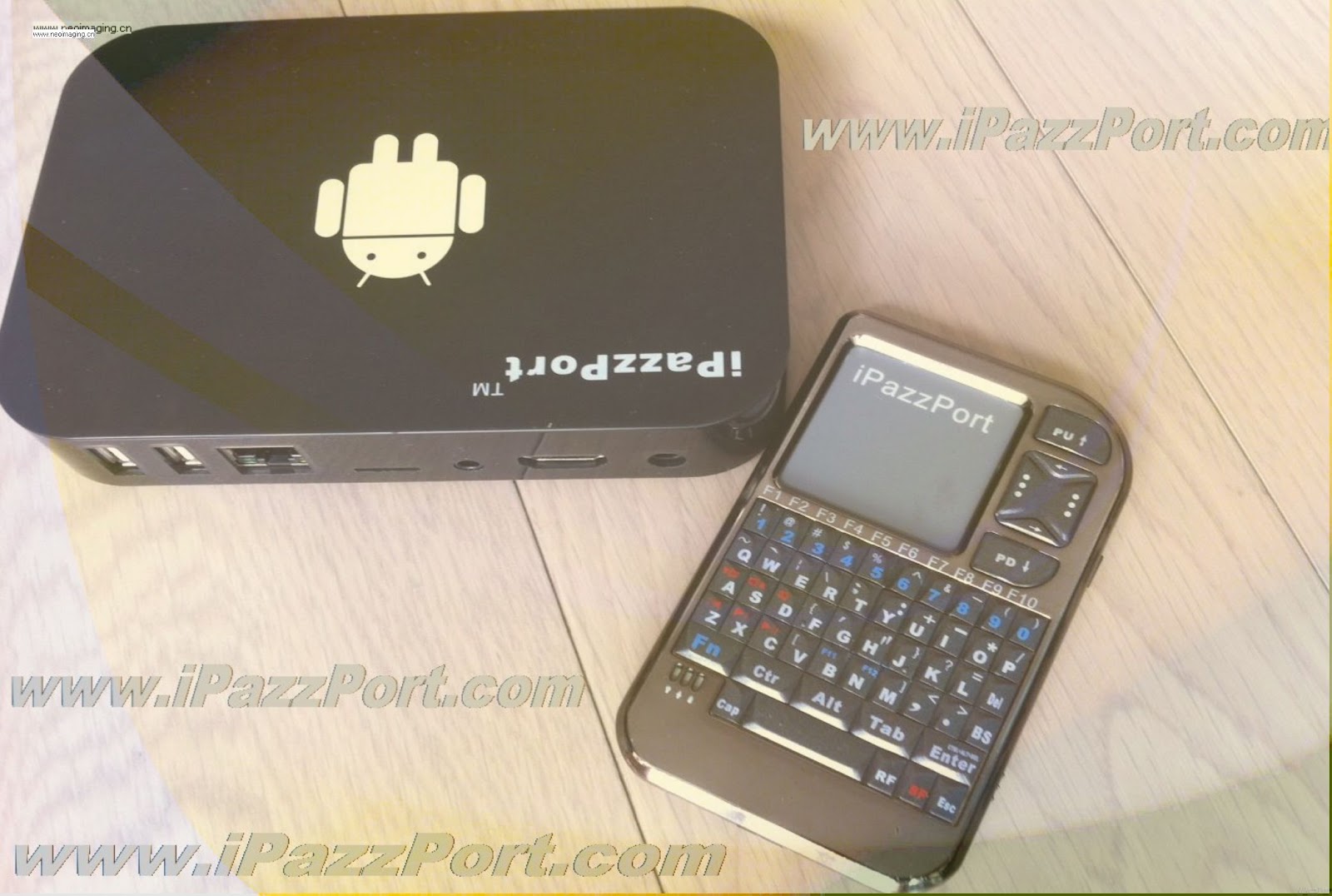 Remote Mini Bluetooth keyboard- iPazzPort Voice Wireless keyboard: The ...