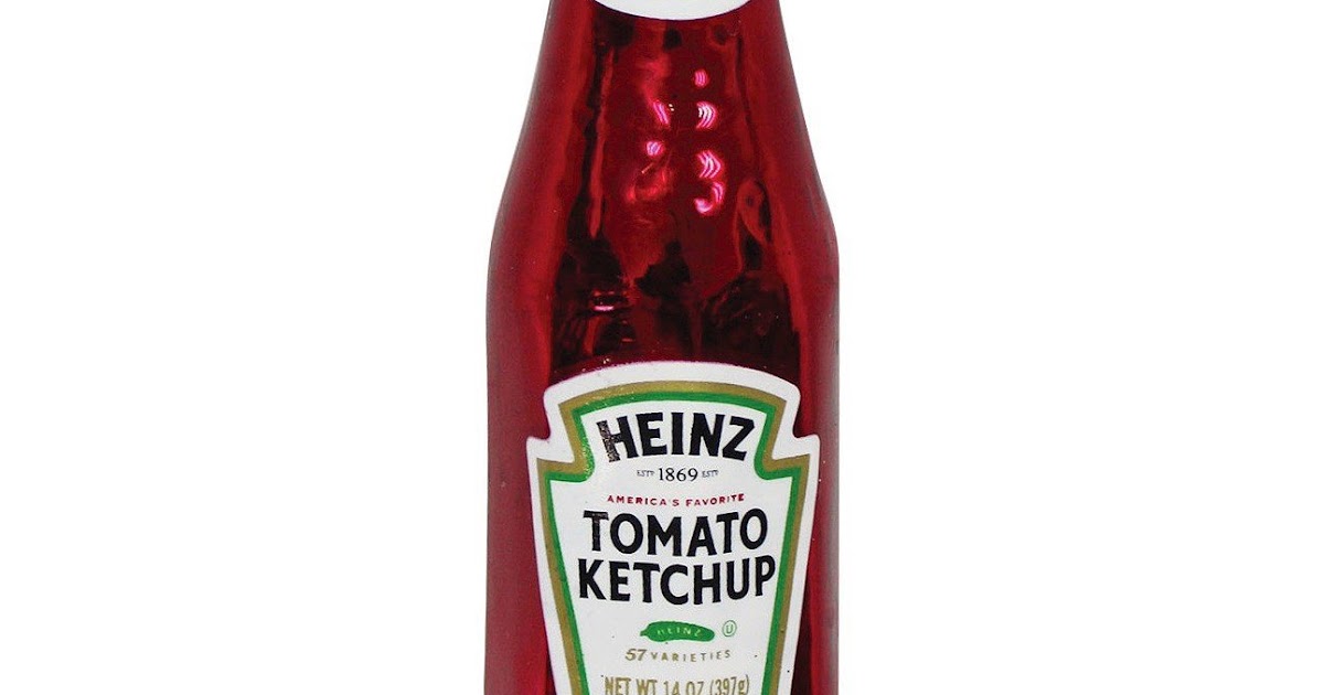 Satchel: I Love Tomato Ketchup Christmas Tree Ornament