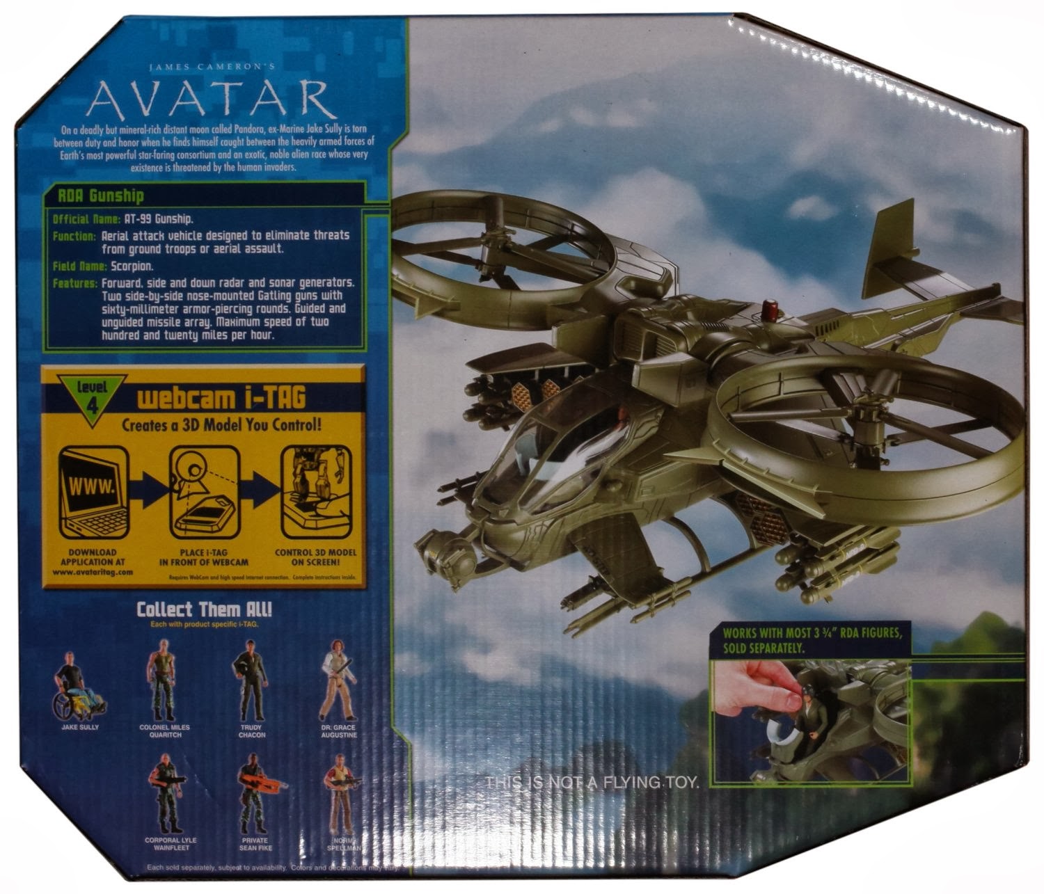Galery Shops: Avatar RDA Scorpion Gunship