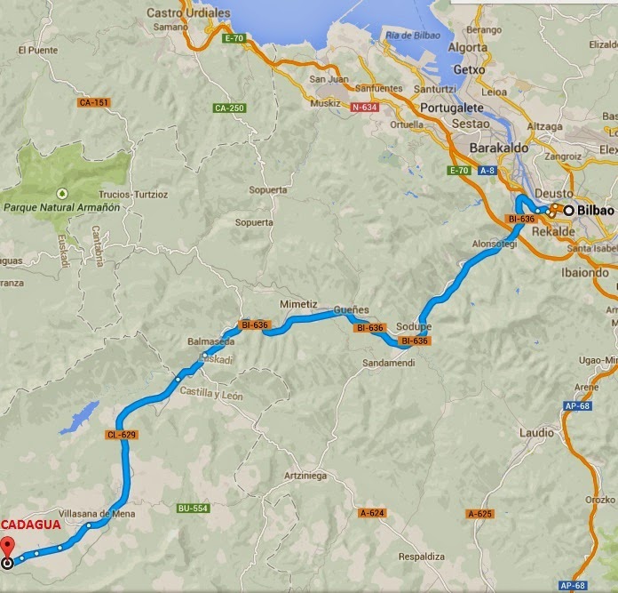 Senderismo fácil con perros: NACIMIENTO DEL RÍO CADAGUA