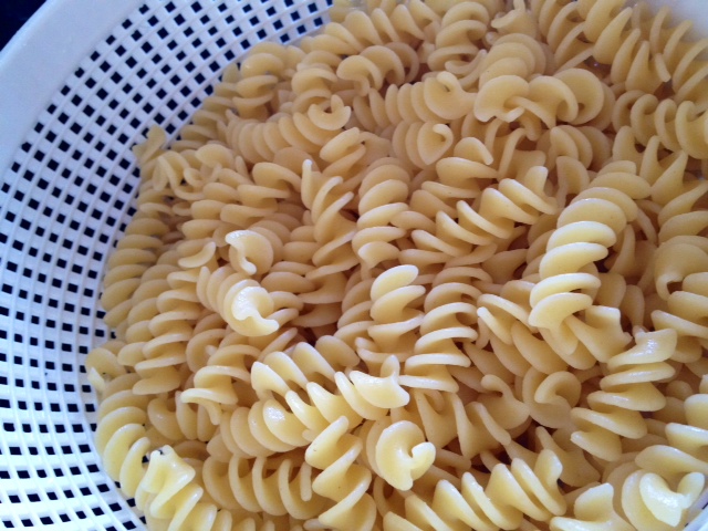 Swiss Chard Fusilli Pasta