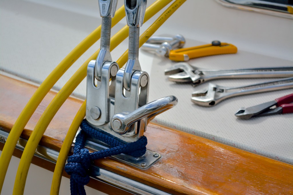 SAILING S/V TERRATIMA : BOOM BRAKE - Part 2