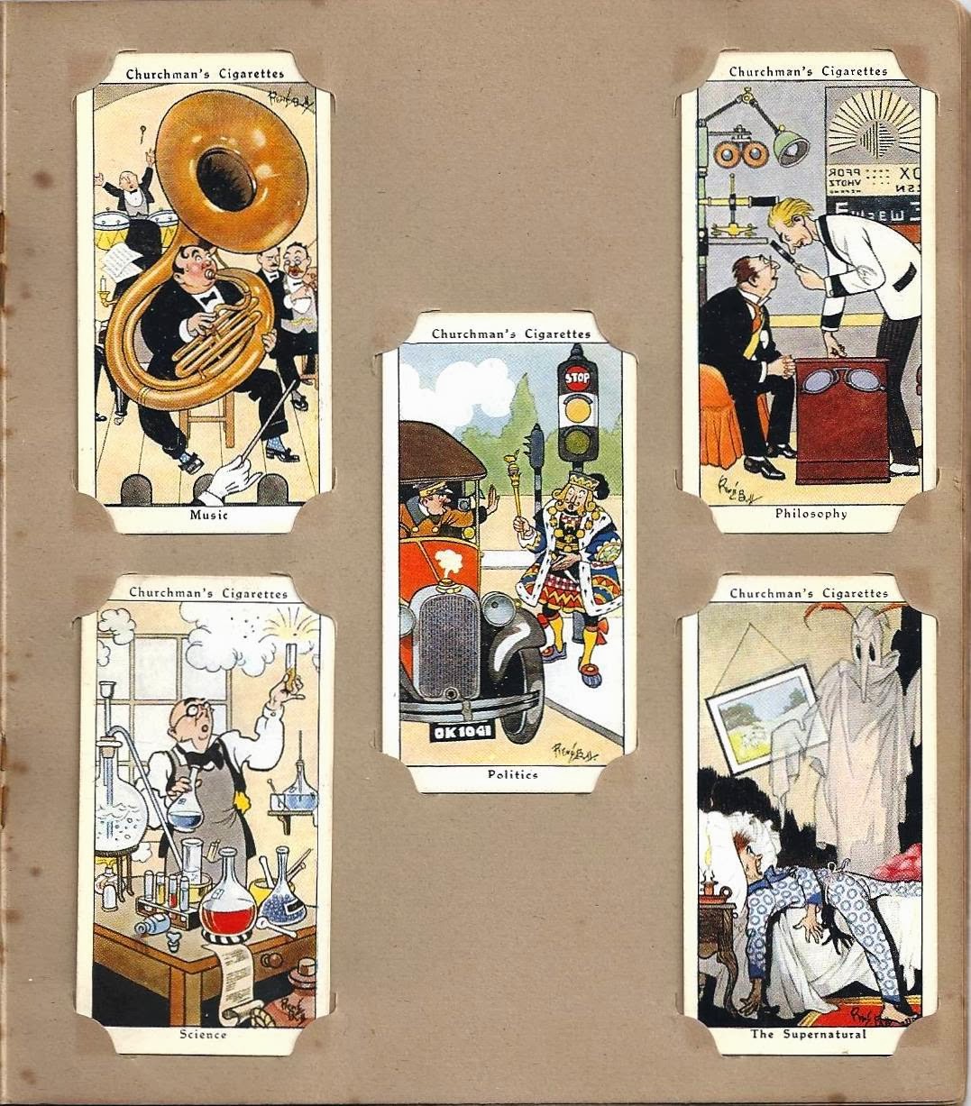 Past Print: Howlers / 1937 cigarette cards