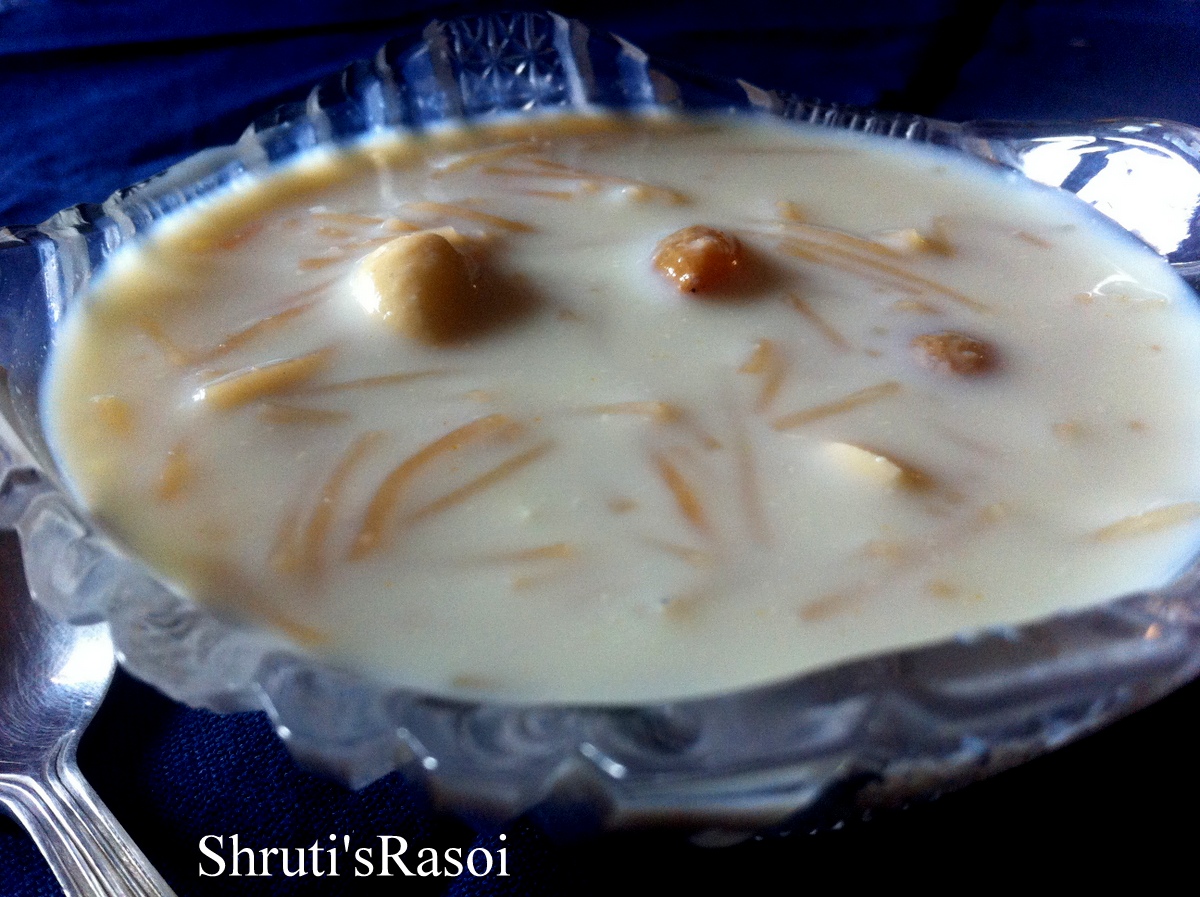Shruti Rasoi: Seviya kheer/ Semiya Payasam