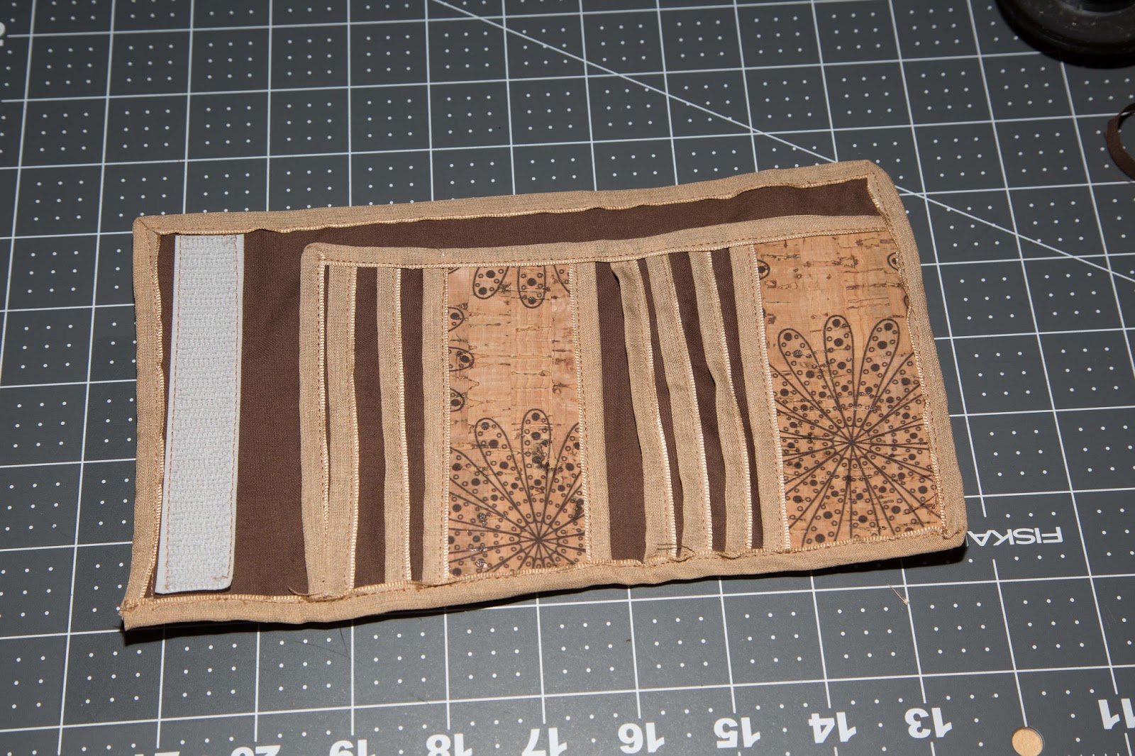 Fun with a Sewing Machine: Cork Wallet