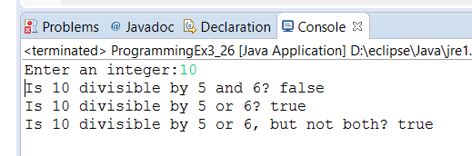 Solution Manual: Chapter 3 Exercise 26, Introduction to Java ... Solution Manual: Chapter 3 Exercise 26, Introduction to Java ...
