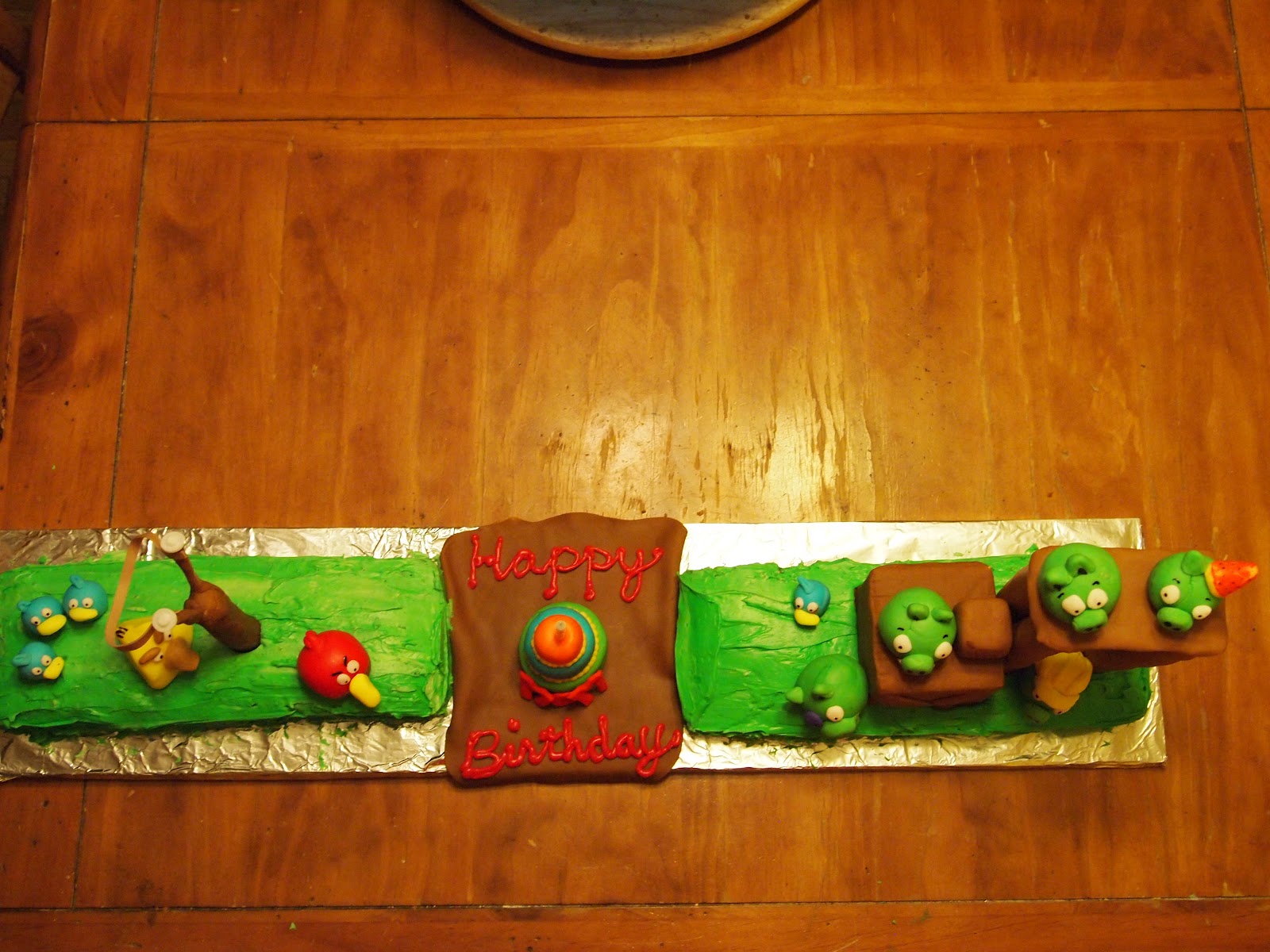 Fits of Wanderlust: Angry Birds Cake