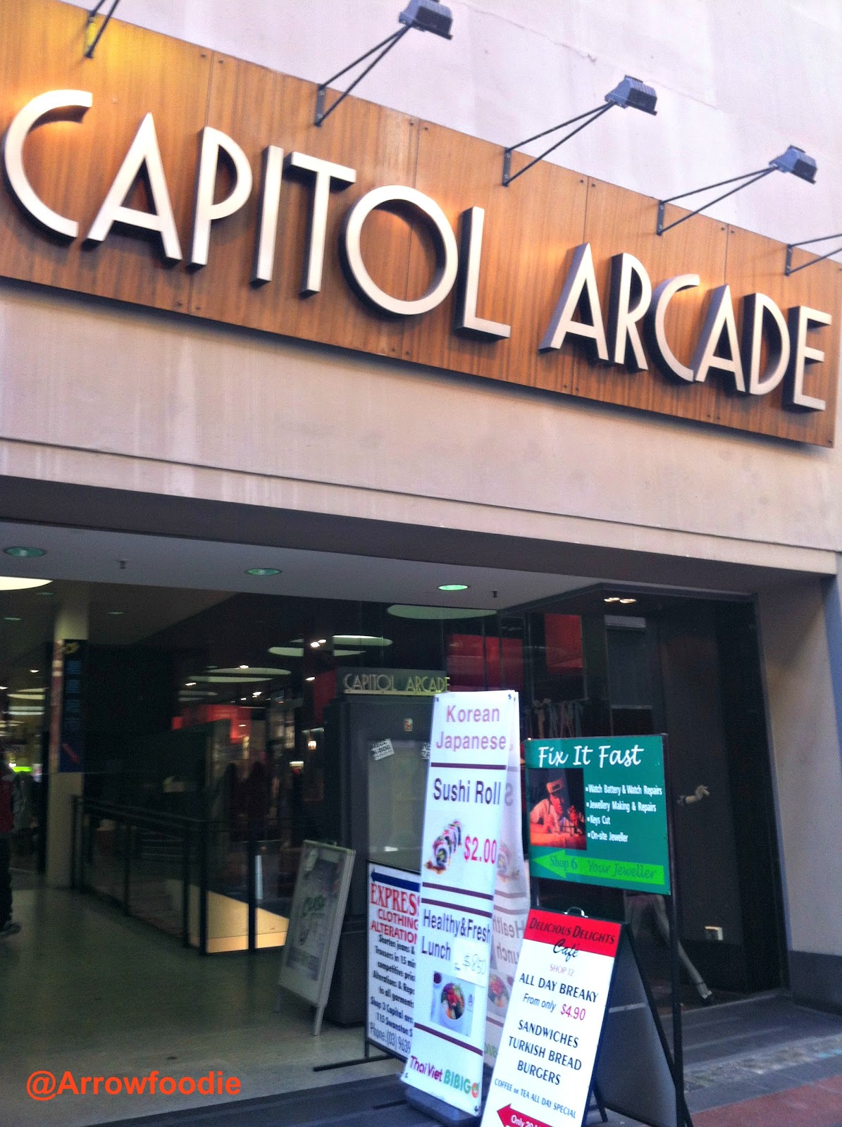 Arrow Foodie: August 2012