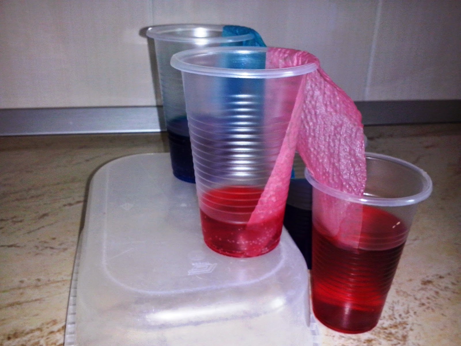 COPILĂRIE, JOACĂ ŞI BUCURIE: Experiment cu apa "mergatoare"