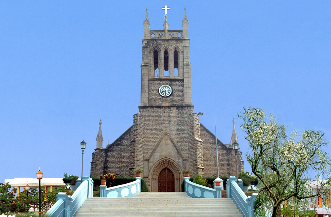 Tamilnadu Tourism: Marthandam CSI Church, Kanyakumari