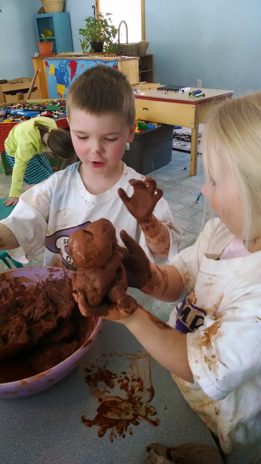 Growing Inch By Inch: Special of the Day: Messy Hand Day