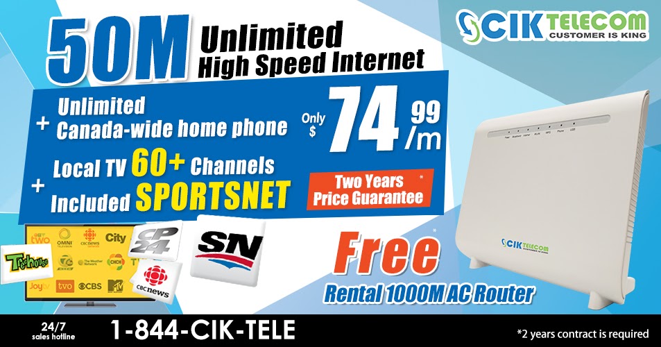 CIK Telecom Blog: CIK November Internet Bundles Promotions