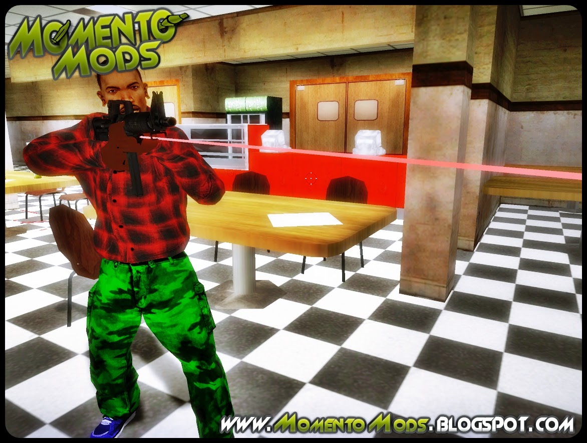 GTA SA - Laser Weapons (Armas Com Laser) | Momento Mods - Mods Para GTA ...