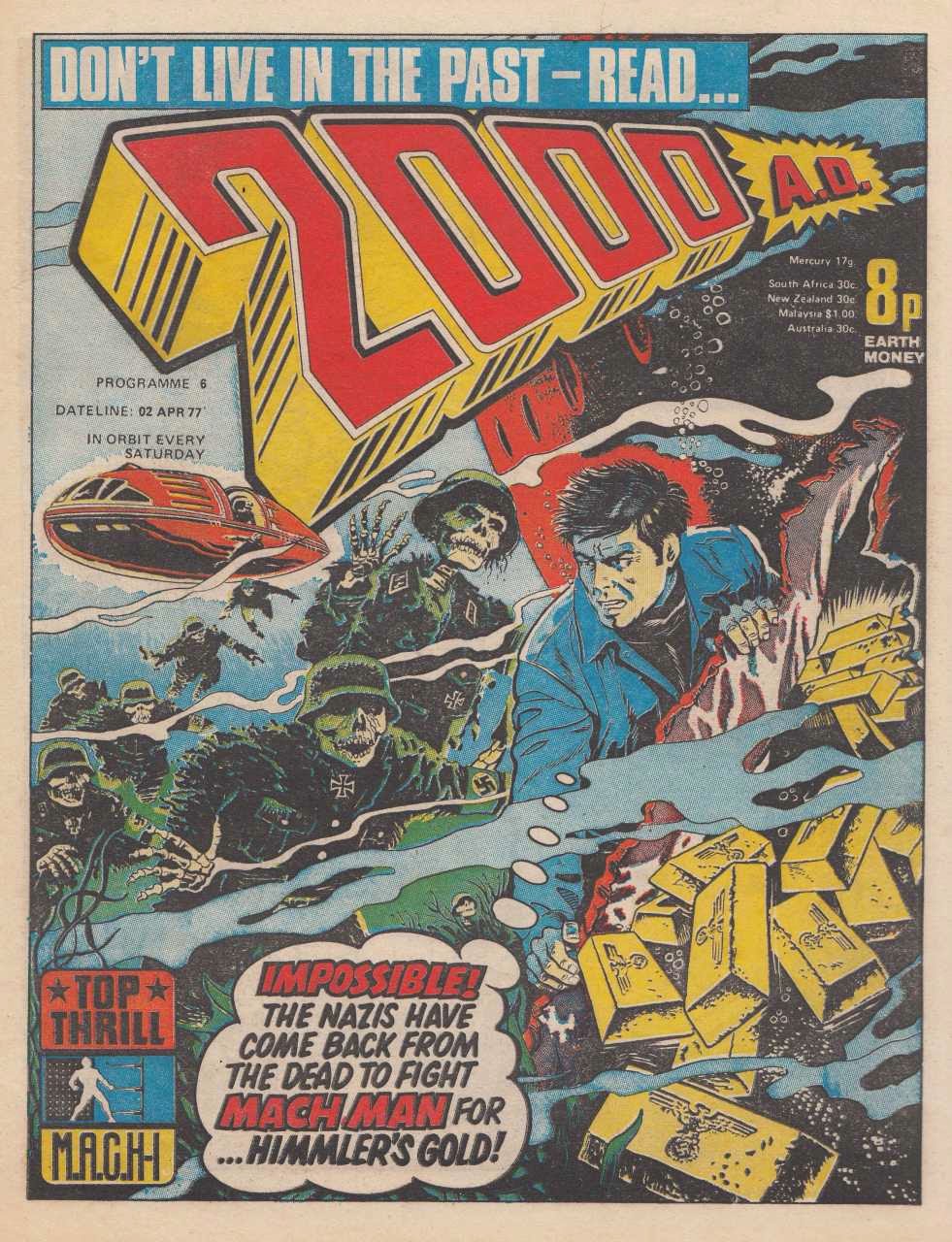 Steve Does Comics: 2000 AD - April 1977.