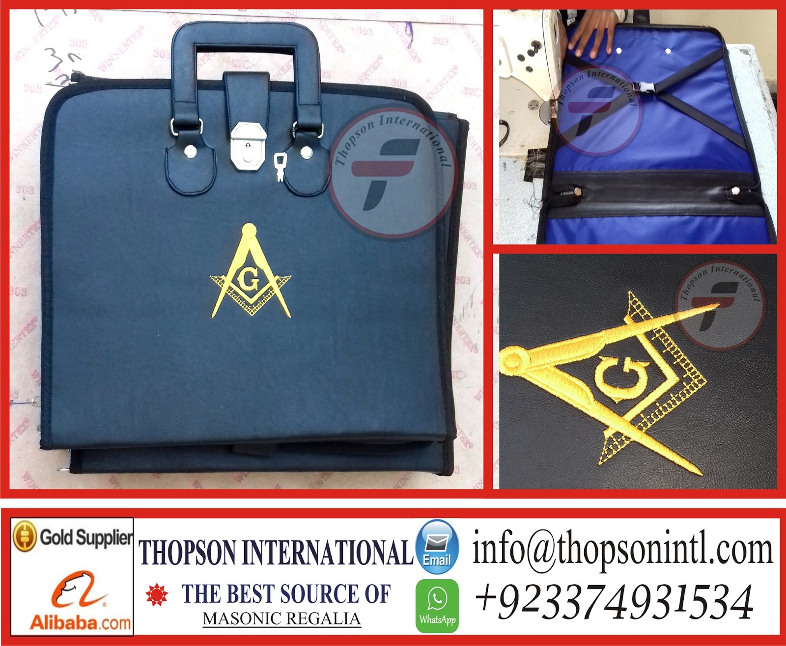 Masonic Regalia thopson: Masonic Regalia Apron case