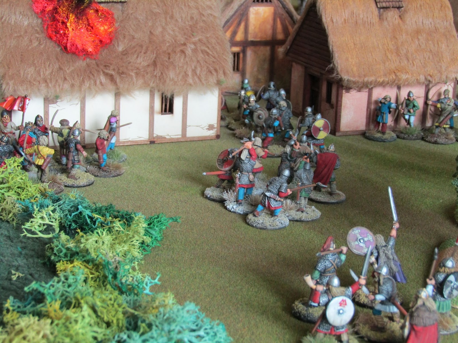 A wargame page: Lion & Dragon Rampant